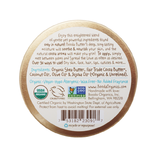 Booda Butter Daily Moisturizer - Booda Organics